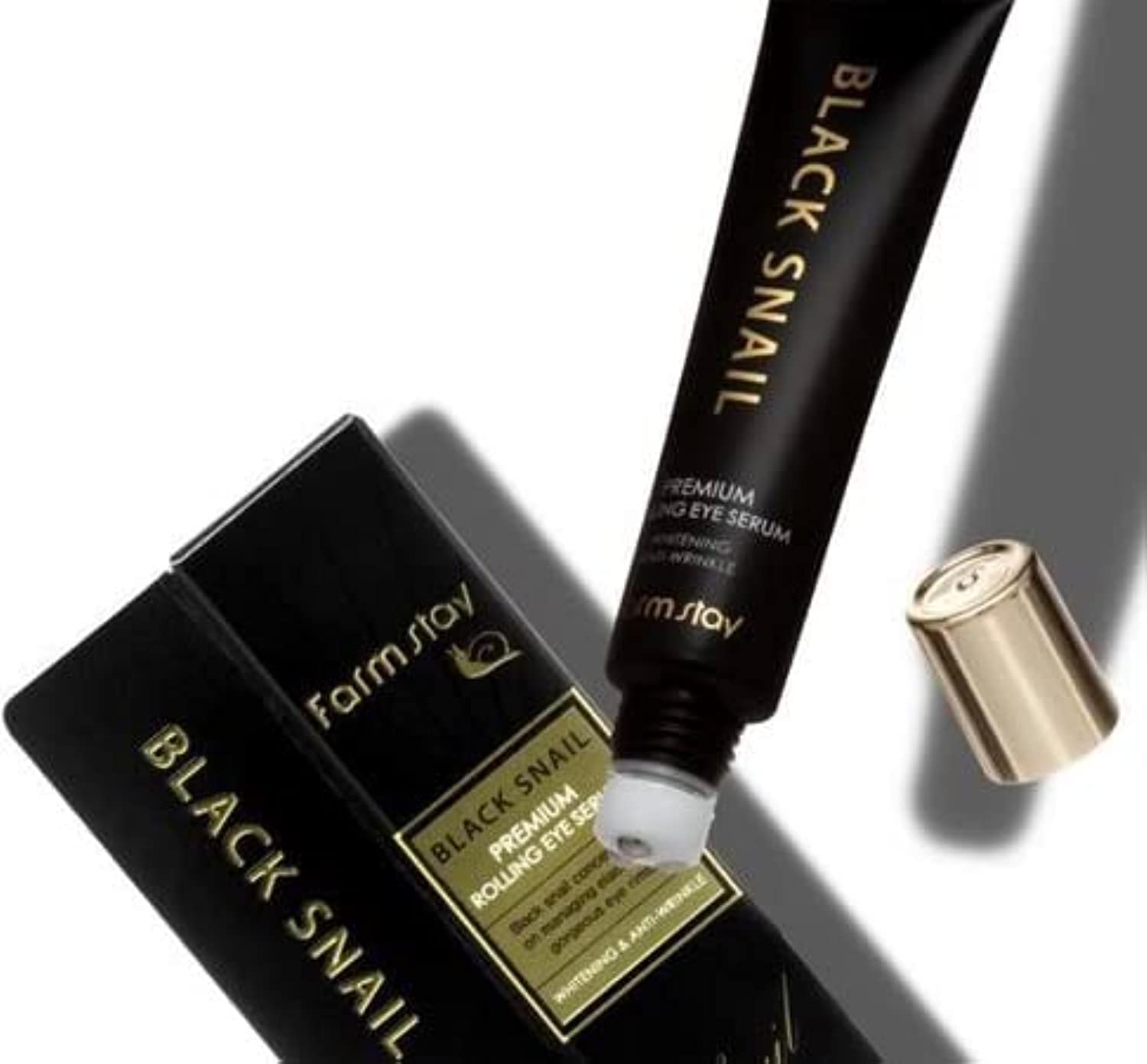 Farm Stay - BLACK SNAIL PREMIUM ROLLING EYE SERUM 25ml – Asia's Lovers
