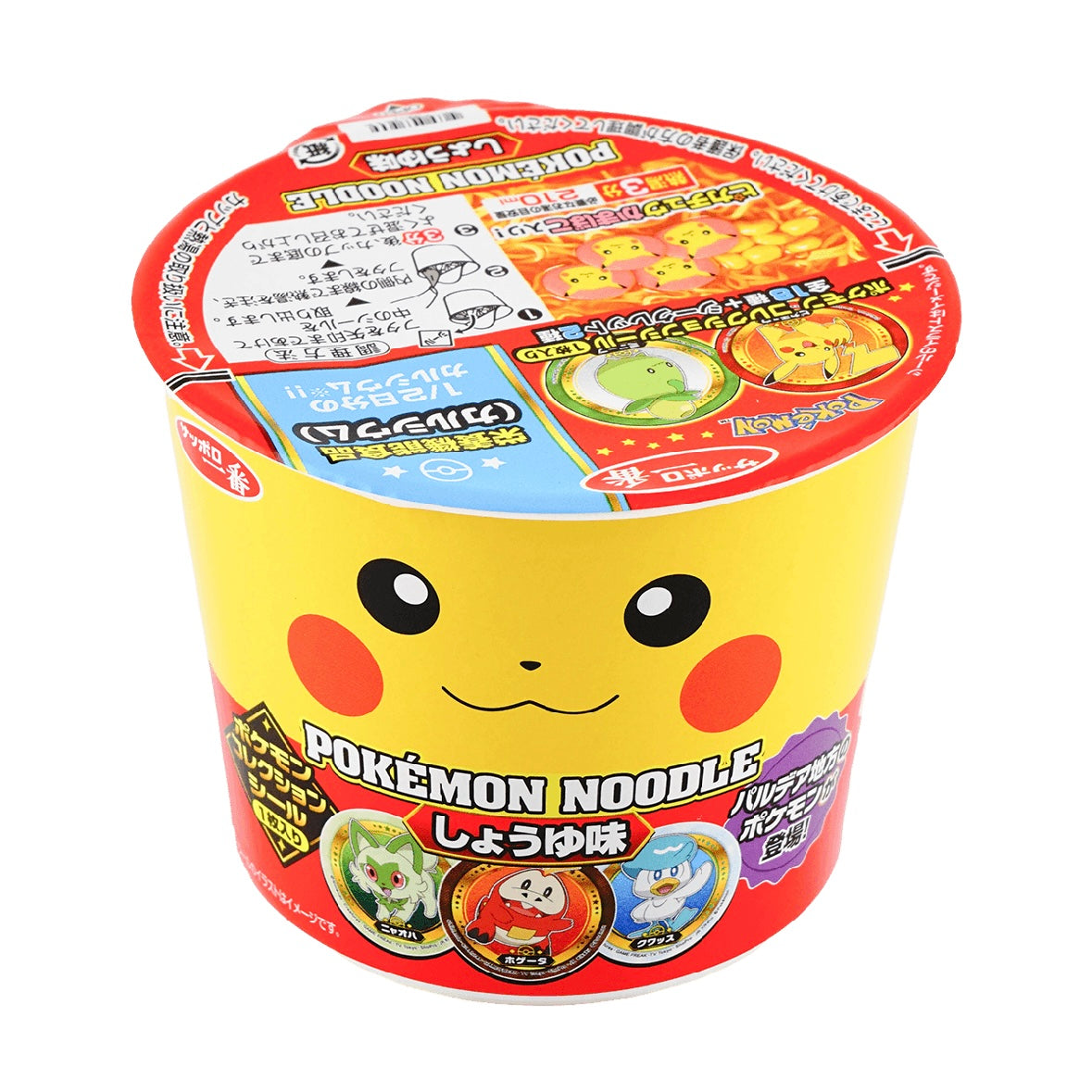 Pikachu Mini Cup Noodles for kids One Card with Soy Sauce Flavor – Asia ...