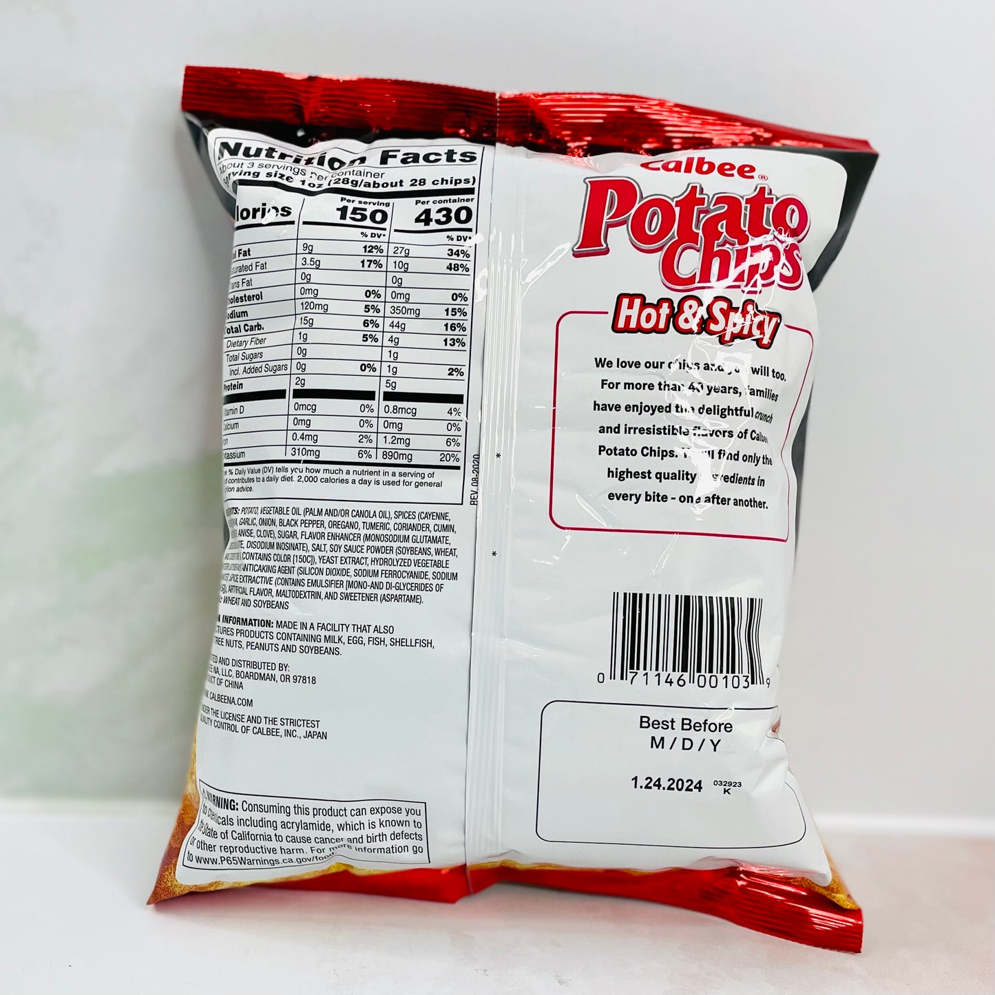 Hot and Spicy Potato Chips – Asia's Lovers