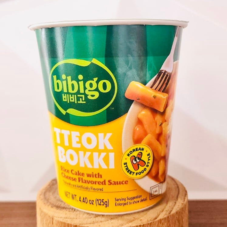 Bibigo - Tteokbokki rice cake with cheese flavored sauce (normal ...