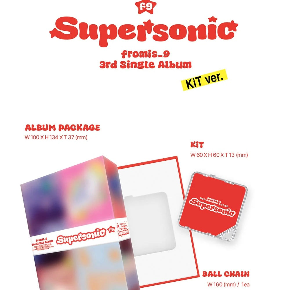 Fromis_9 - 3RD SINGLE ALBUM [Supersonic] (Random Ver.) – Asia's Lovers