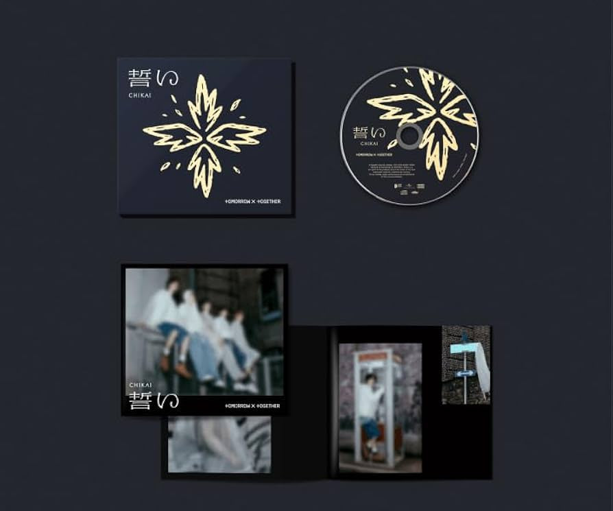 TOMORROW X TOGETHER (TXT) - JAPAN 4TH SINGLE ALBUM [CHIKAI] (RANDOM VE ...