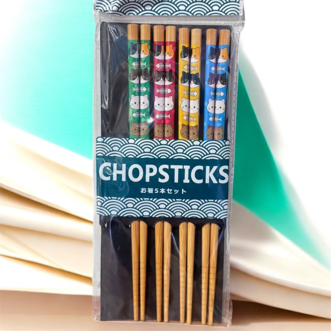 Par de palillos de gatito (random) – Asia's Lovers