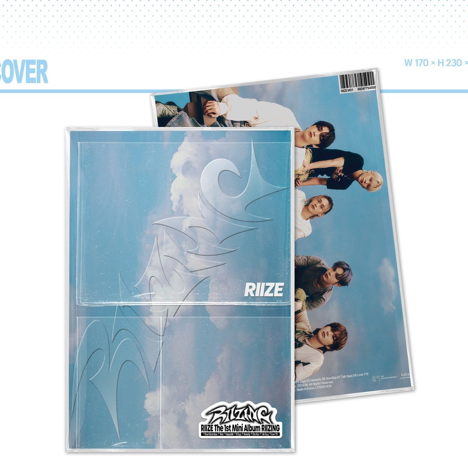 RIIZE - 1st Mini Album [RIIZING] (Collect Book Ver.) – Asia's Lovers