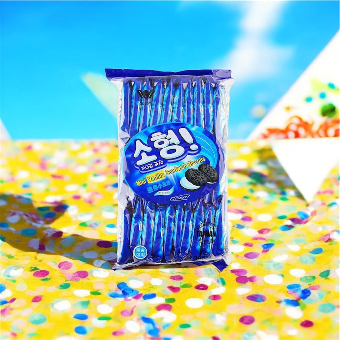 Mini Vanilla Sandwich Biscuits pack (24 unidades) – Asia's Lovers