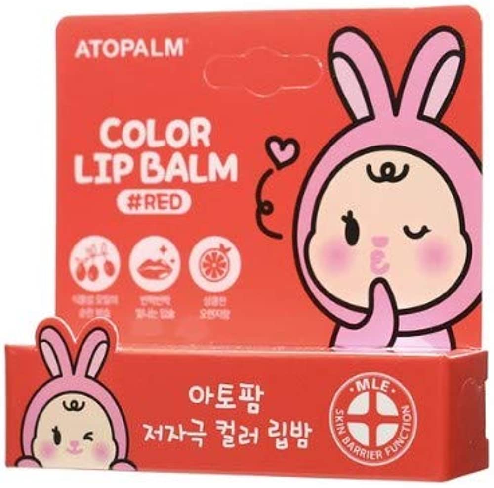 ATOPALM - Color Lip Balm Red 3.3g – Asia's Lovers
