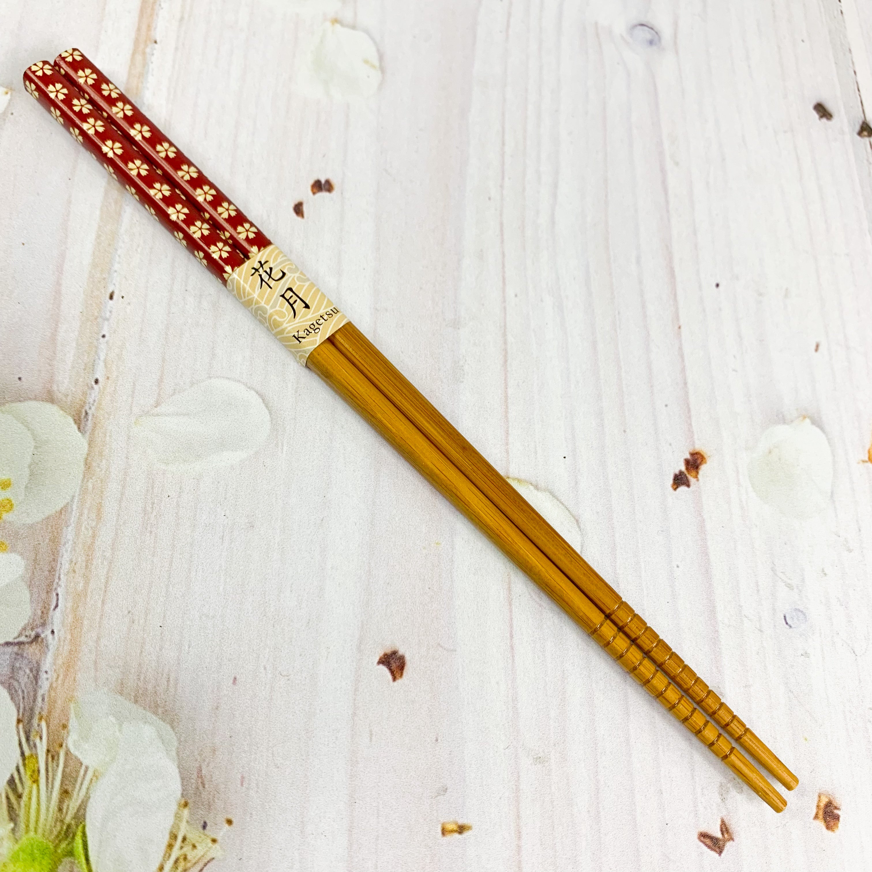 Palillos de bambú rojo cerezo – Asia's Lovers